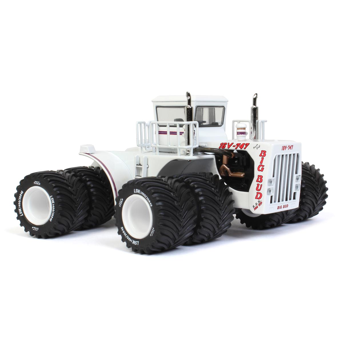 MINIATURA COLECIONÁVEL - BIG BUD 16V-747 SILVER SERIES DETROIT 1100 HP ...