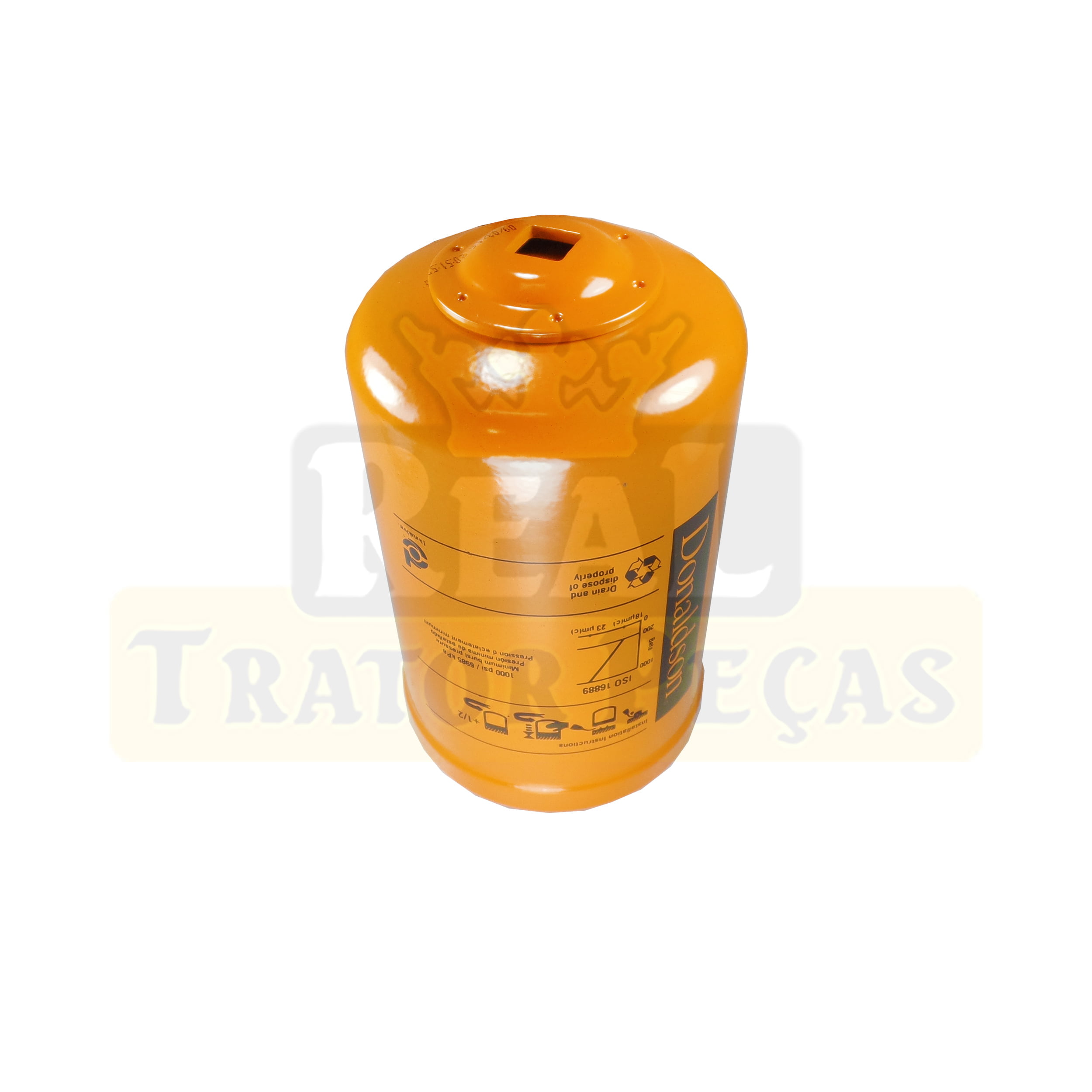FILTRO HIDRAULICO TRASMISSÃO DONALDSON P764668 - Real Trator Peças A ...