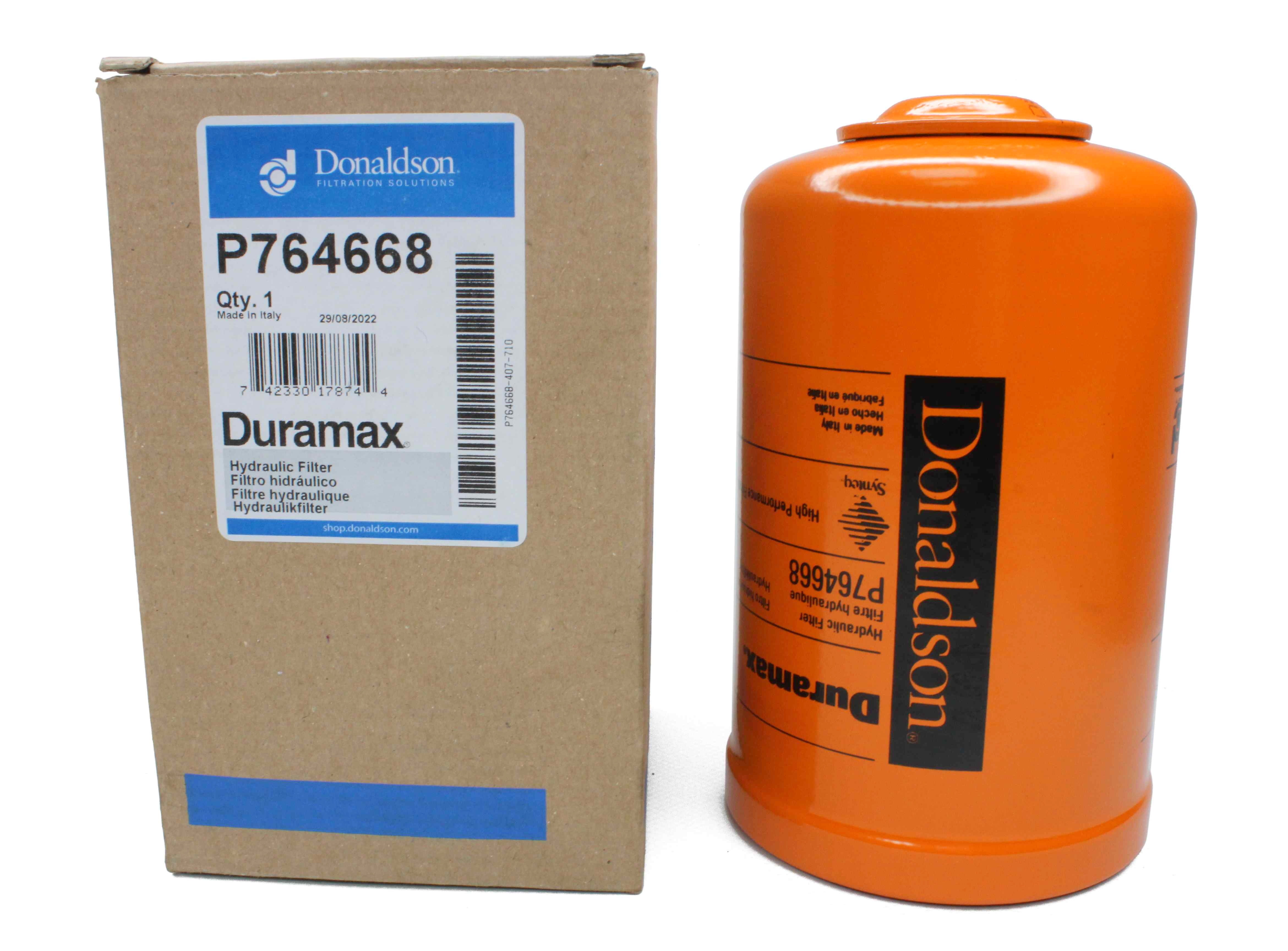 FILTRO HIDRAULICO TRASMISSÃO DONALDSON P764668 - Real Trator Peças A ...