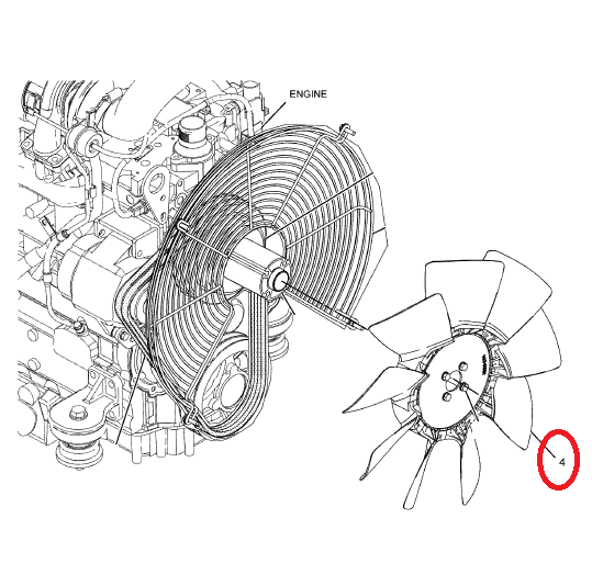 HÉLICE - CATERPILLAR 416E - Real Trator Peças A Maior Loja De Santa ...