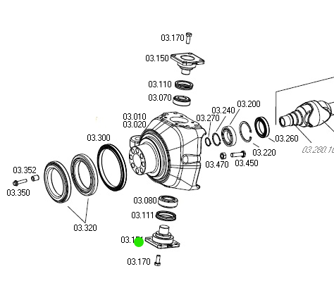 PIVO INFERIOR 35MM ARTICULAÇÃO DIANTEIRA - TRAÇÃO 4X4 ZF ...